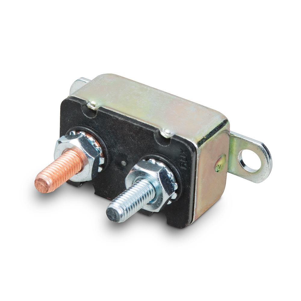 TYPE 1 24V AUTOMATIC RESET CIRCUIT BREAKER METAL WITH INLINE MOUNTING ...