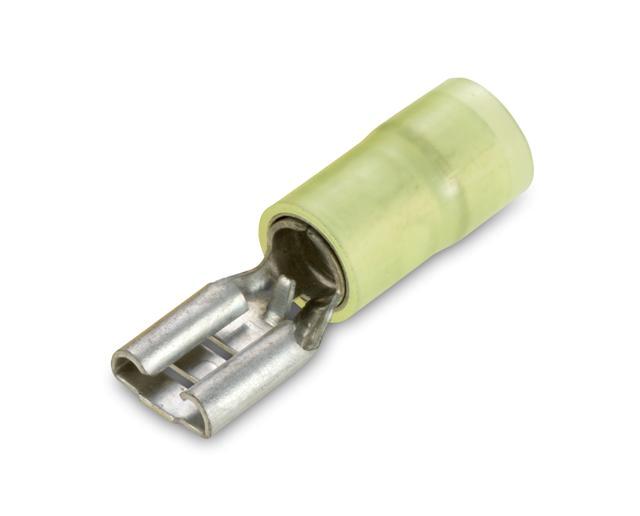 Push-Ons (Quick Disconnects) Partially Insulated Nylon, Funnel Entry