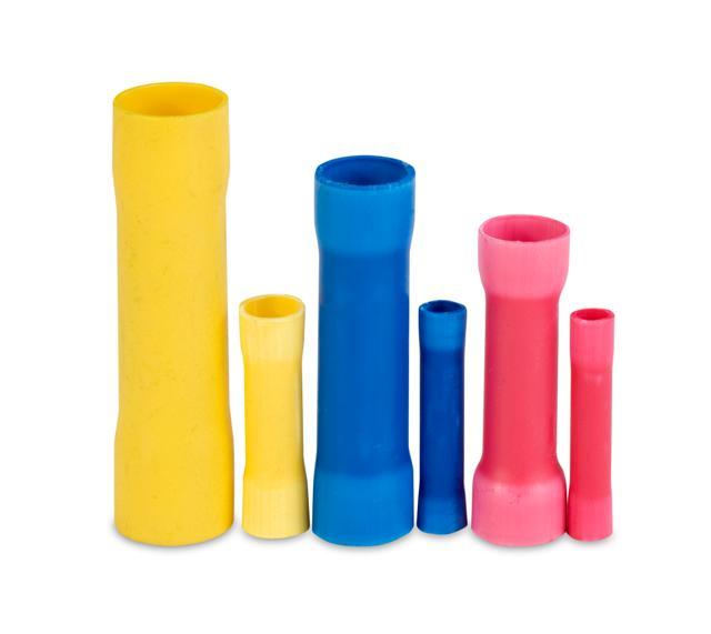 Butt Connectors, Vinyl, Butted Seam